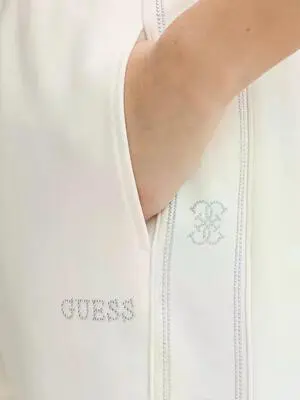 Guess Embellished Drawstring Track Pants - Neutrals