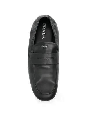Prada Slip-on Leather Loafers