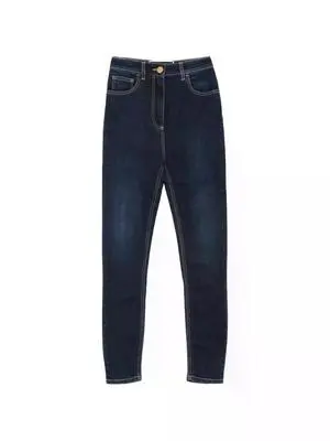 Elisabetta Franchi High-waisted Skinny Jeans