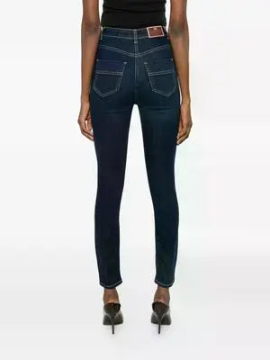 Elisabetta Franchi High-waisted Skinny Jeans