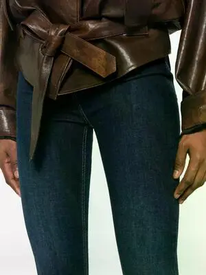 Elisabetta Franchi High-waisted Skinny Jeans