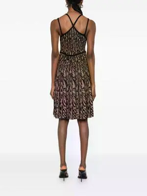 Just Cavalli V-neck Mini Dress