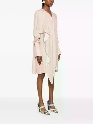 Fendi V-neck Mini Dress