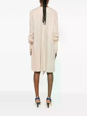 Fendi V-neck Mini Dress