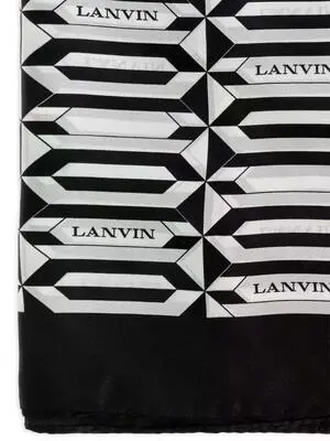 LANVIN Geometric-print Scarf