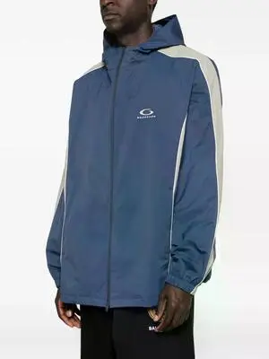Balenciaga Panelled Hooded Jacket