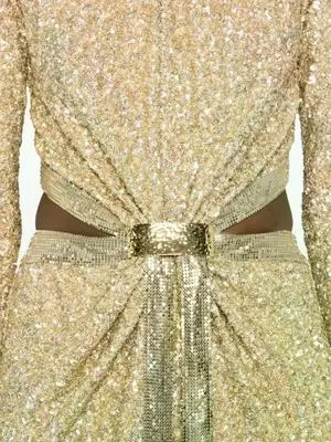 Rabanne Sequin-embellished Maxi Dress