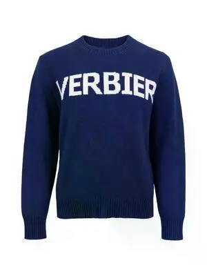 JURTA Crewneck Sweater - Blue