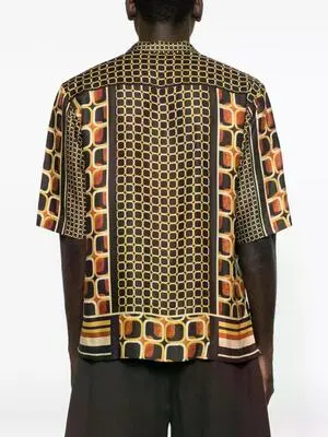 THE SHIRT Geometric-patterned Shirt