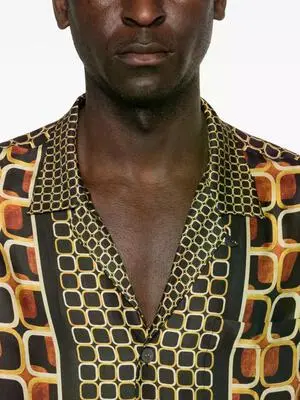 THE SHIRT Geometric-patterned Shirt