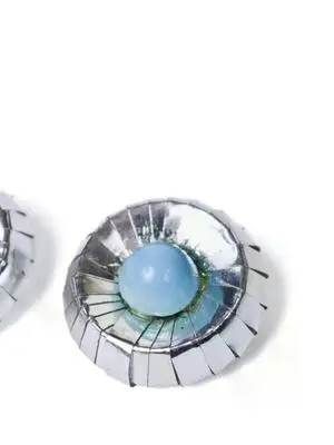 COPPOLA E TOPPO 1960s Round Earrings