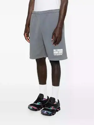 WILLY CHAVARRIA Drawstring Logo Shorts