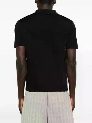 ROBERTO COLLINA V-neck T-shirt - Black