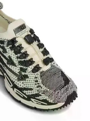 Off-White Be Right Back Knit Sneakers - Black