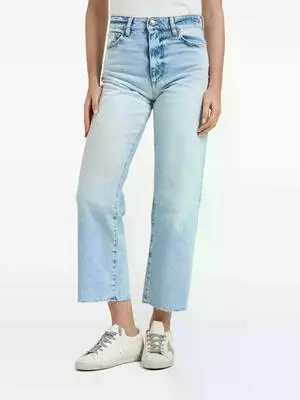 ICON DENIM LOS ANGELES Jill Frayed Jeans