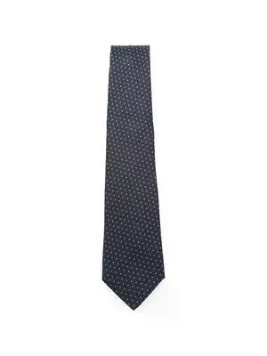 Canali Patterned Tie - Blue