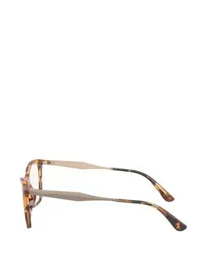 VOGUE EYEWEAR Butterfly Frame Eyeglasses - Brown