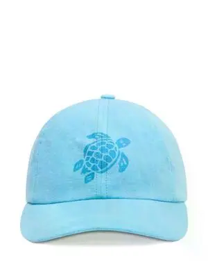 Vilebrequin Turtle-print Cap - Blue