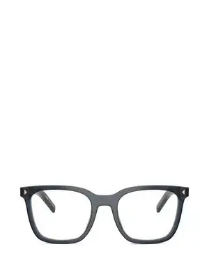 Prada Square Frame Eyeglasses - Blue