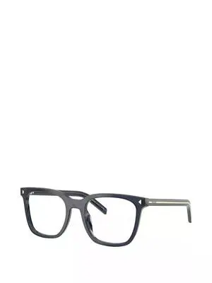 Prada Square Frame Eyeglasses - Blue