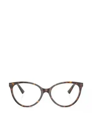 JIMMY CHOO Havana Frame Eyeglasses - Brown
