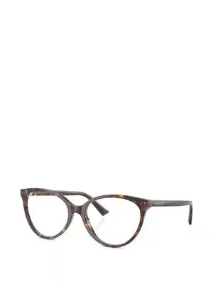 JIMMY CHOO Havana Frame Eyeglasses - Brown
