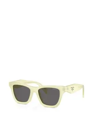Prada Square-frame Sunglasses - Neutrals