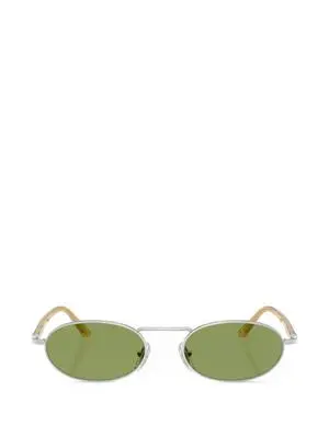 Persol Silver Tone Eyewear For Men