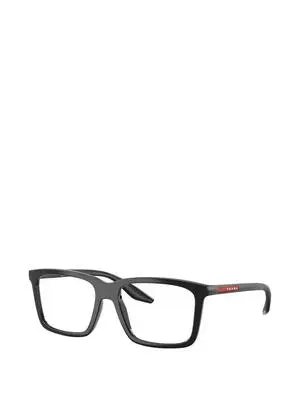 Prada Rectangle-frame Eyeglasses - Black