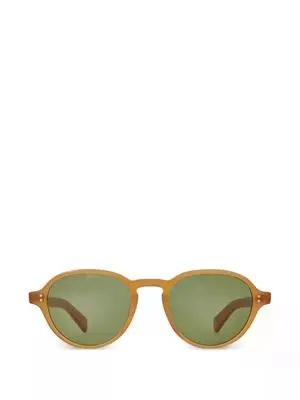 Garrett Leight Casillas Round-frame Sunglasses - Brown