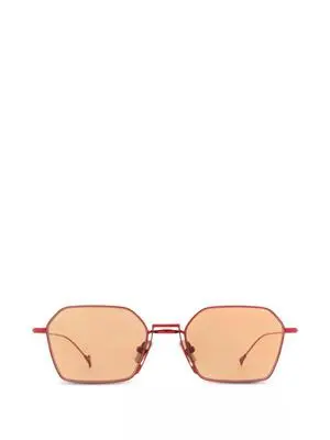 EYEPETIZER Geometric-frame Sunglasses - Red
