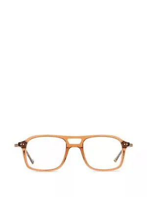 EYEPETIZER Big Sur Pilot-frame Eyeglasses - Brown
