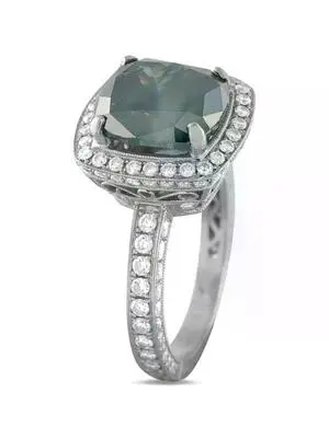 LB EXCLUSIVE Diamond And White Gold Ring - Silver