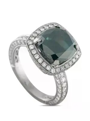 LB EXCLUSIVE Diamond And White Gold Ring