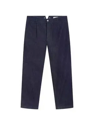 PENCE 1979 Pleated Adjustable-strap Trousers - Blue