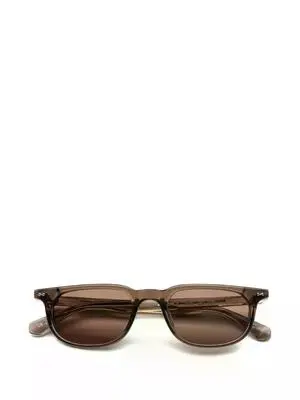 Chimi Novis Rectangle-frame Sunglasses - Brown