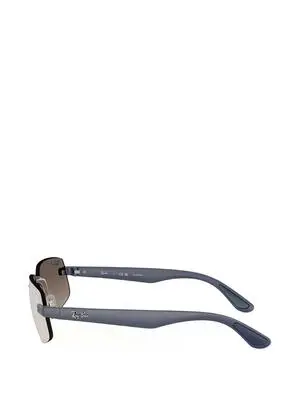 Ray-ban Rectangle Rimless Sunglasses