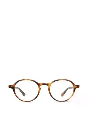 Garrett Leight Loma Round-frame Glasses - Brown