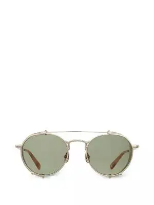 Garrett Leight Ocampo Round Sunglasses