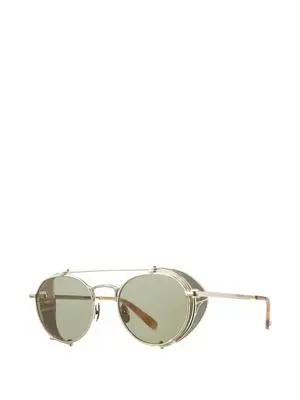Garrett Leight Ocampo Round Sunglasses