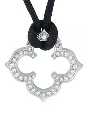 Cartier Quatrefoil Diamond Pendant Necklace