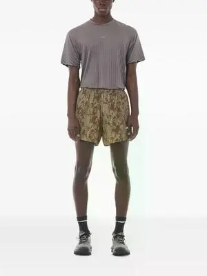 Satisfy Space-o™ 5" Perforated Drawstring Shorts - Brown