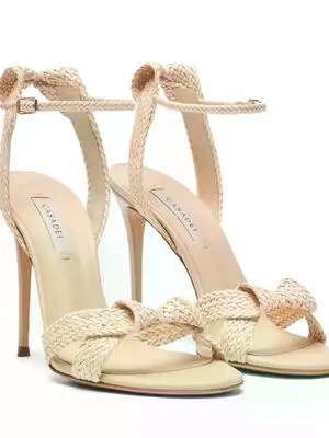 Casadei Julia Braided-strap Sandals