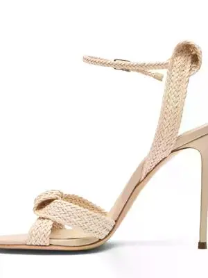 Casadei Julia Braided-strap Sandals