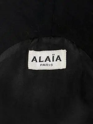 Alaïa Wool Coat And Skirt Set