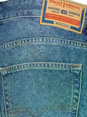 DIESEL® High-waisted Five-pocket Denim Shorts