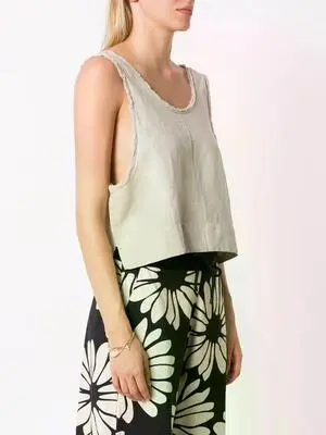 OSKLEN Frayed-edge Top