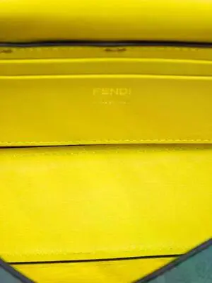 Fendi Leather Baguette Satchel