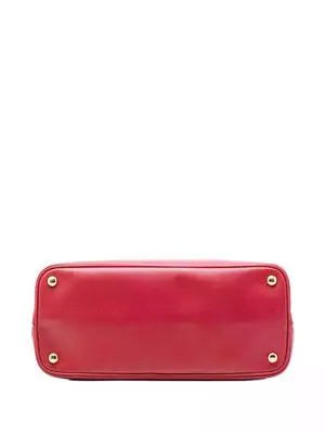 Prada Medium Saffiano Cuir Double Satchel