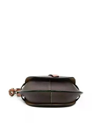 Loewe Mini Leather Gate Crossbody Bag - Red